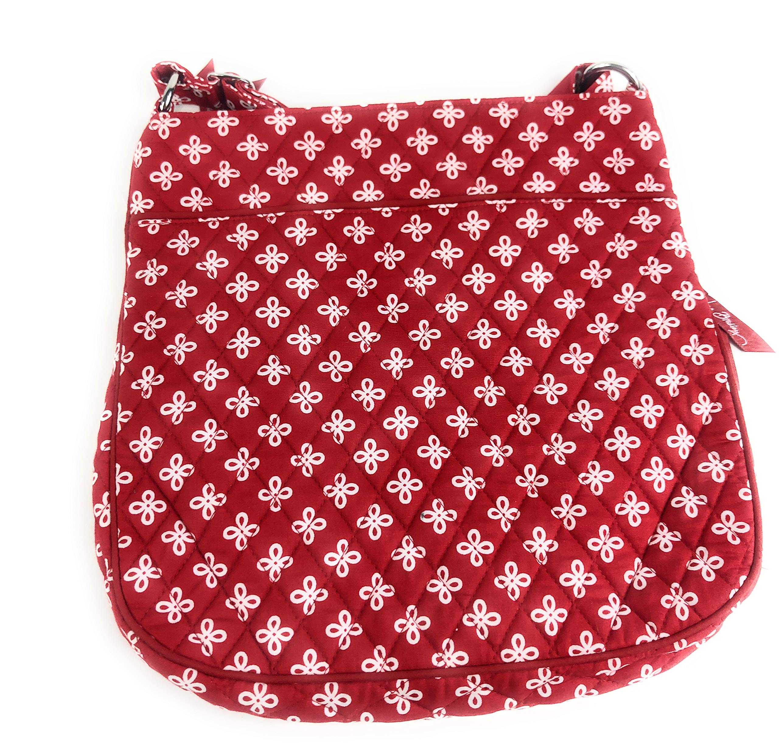 Vera Bradley Womens Triple Zip Hipster Red/White Mini Concerto One Size