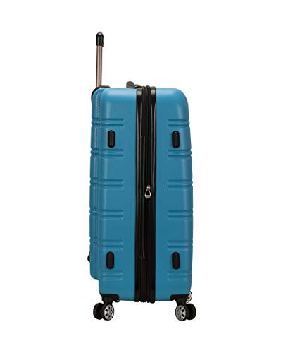 Rockland Melbourne Hardside Expandable Spinner Wheel Luggage, Turquoise, 2-Piece Set (20/28)