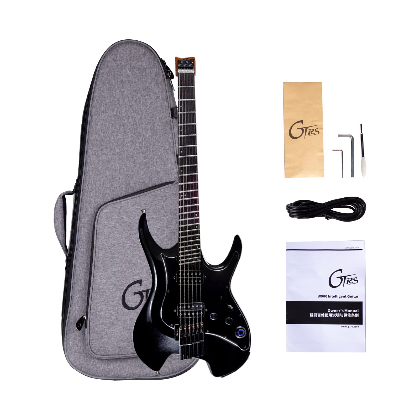 GTRS W800 Professional Electric Guitar Kit with Intelligent Process System and GTRS Wireless Footswitch Controller