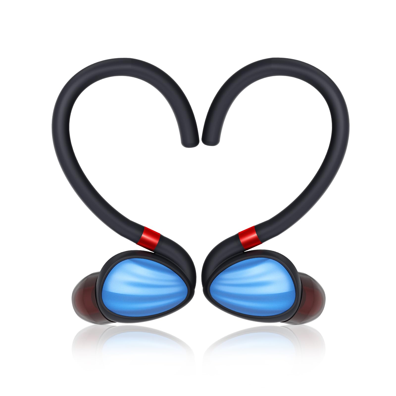 Ear Plugs for Noise Reduction, Soft Silicone Earplugs for Sleeping, Focus, Work & Hearing Protection - Romantic Design with Swan Shape, Reusable and Washable Ear Plugs with Portable Case