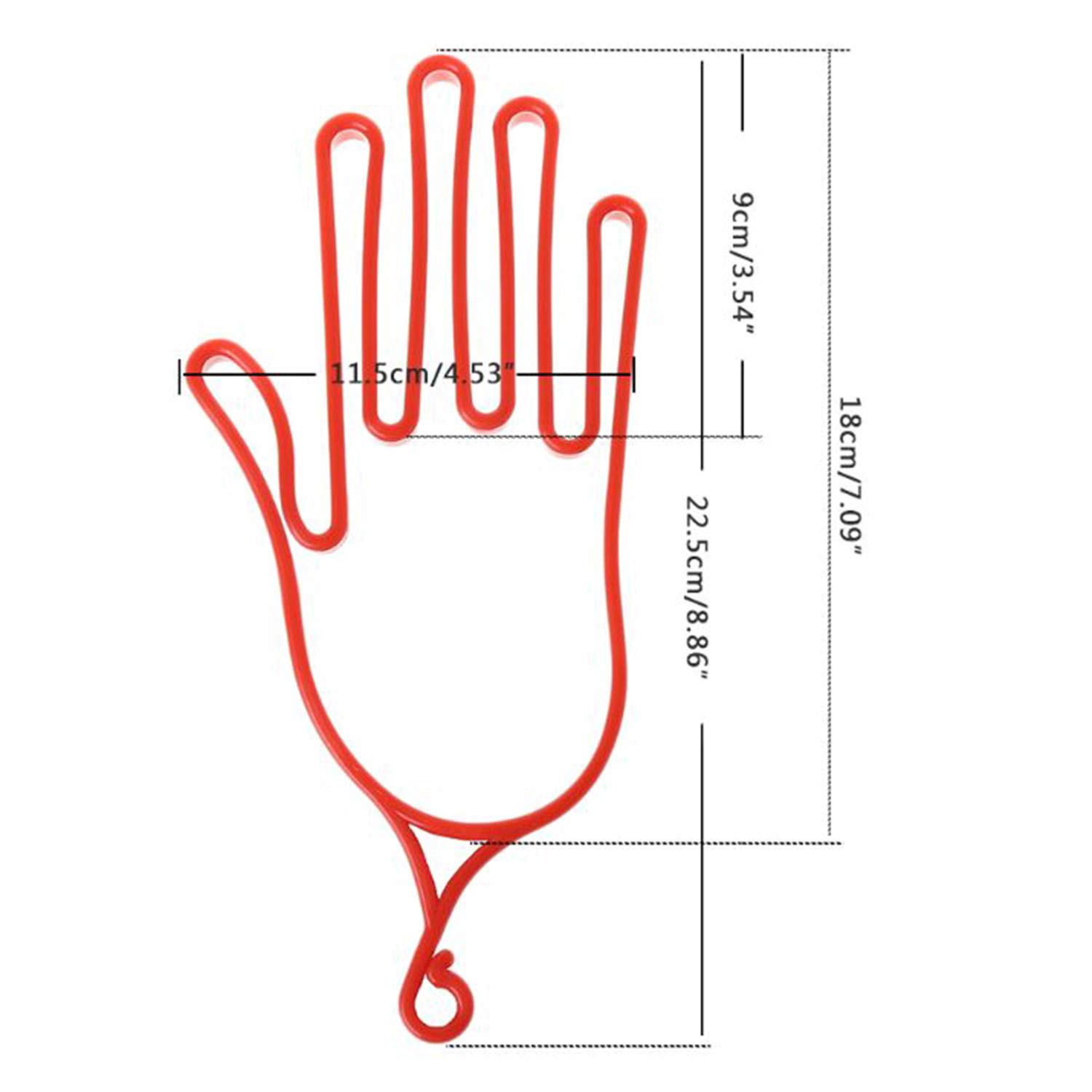 DGZZI Golf Gloves Stretcher 2PCS Durable Outdoor Sport Gloves Holder Keeper Hanger Dryer Shaper Tool Accessories