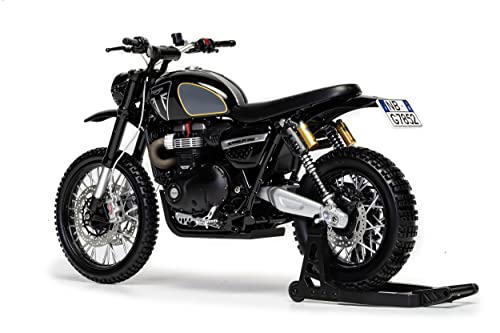 Corgi Diecast James Bond 'No Time to Die' Triumph Scrambler 1200 1:12 Motorcycle Display Model CC08401