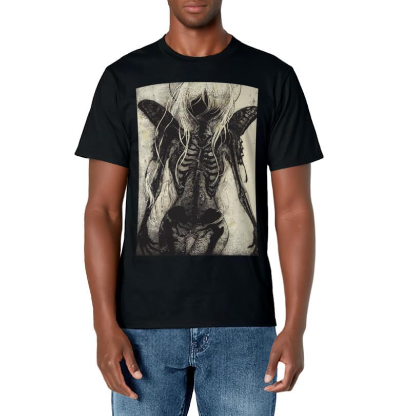 Dark Art Aesthetic Grunge clothes Fairycore Gothic Horror Short Sleeve T-Shirt
