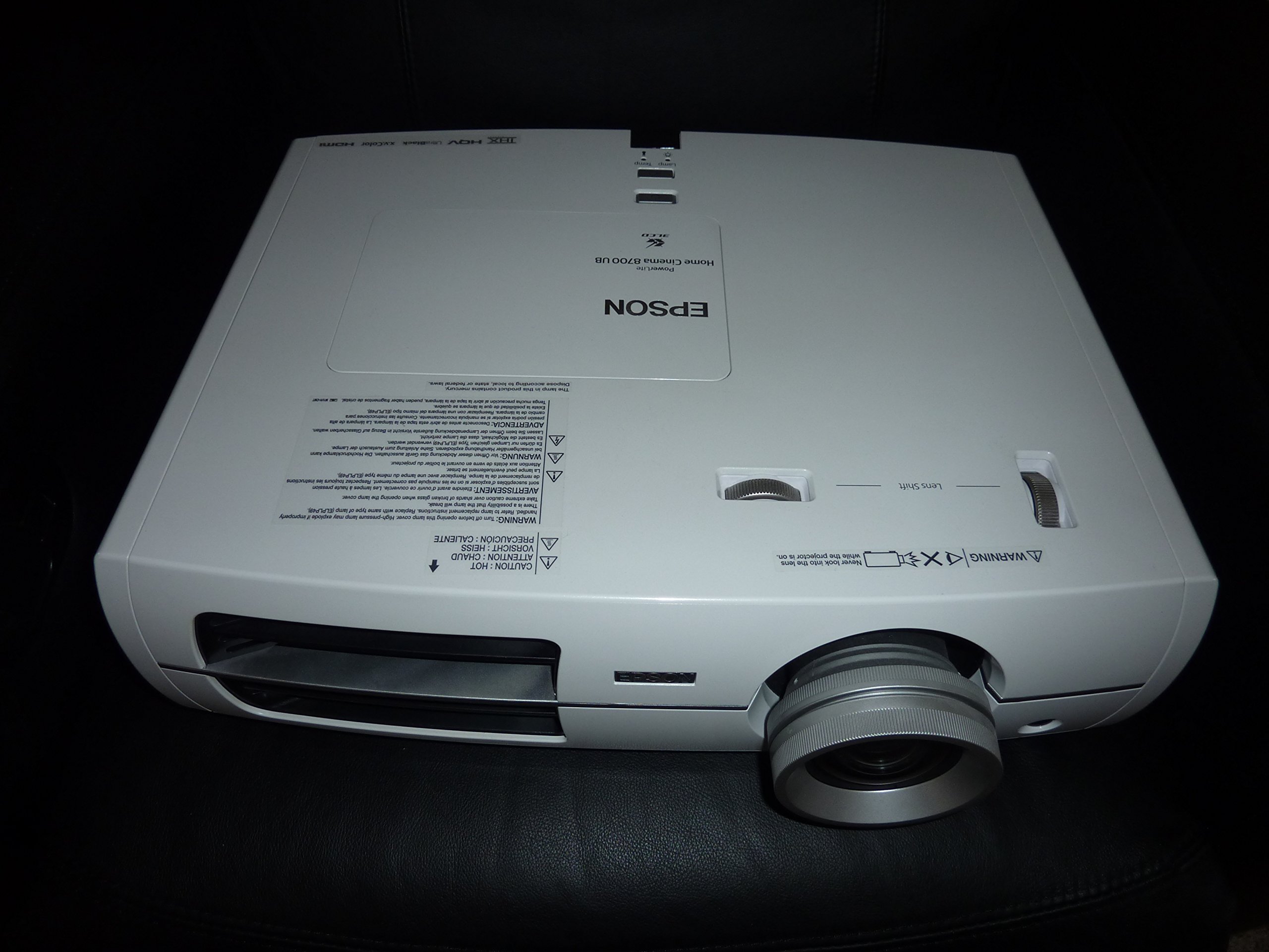 Epson Home Cinema 8700 Ub Projector