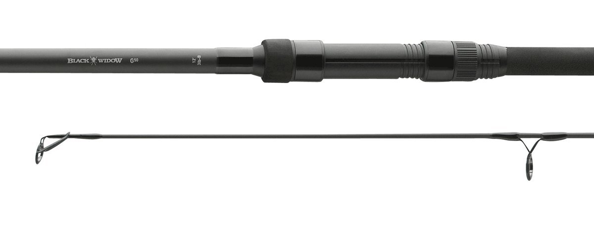 Daiwa Black Widow Carp 12.00 ft, 3.00 lbs, 3 Sections, Carp Fishing Rod, 11579-368