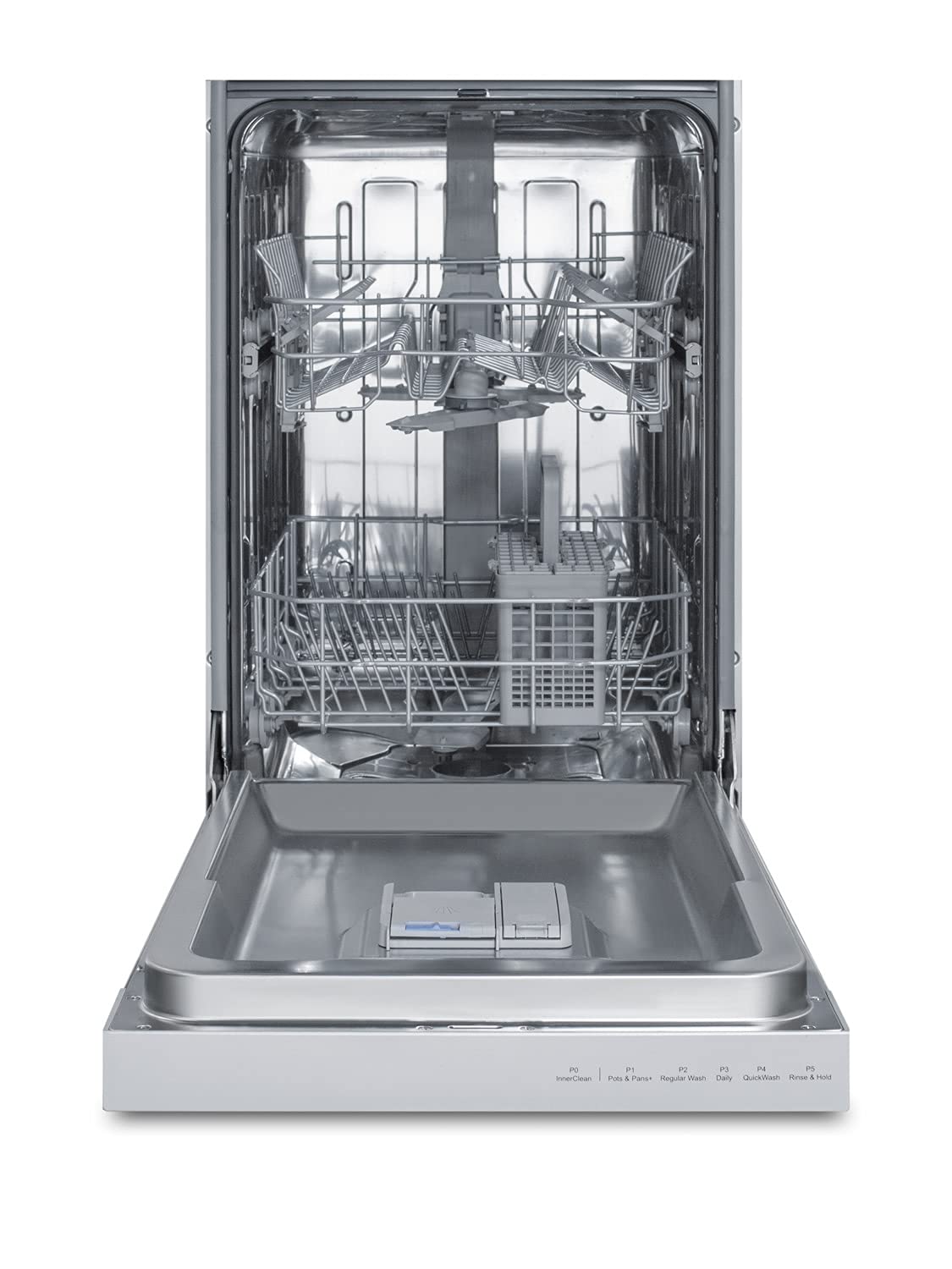 Summit DW18SS4ADA Summit DW184ADA 18 Inch Wide 8 Place Setting Energy Star Rated Built-In Full Console Dishwasher