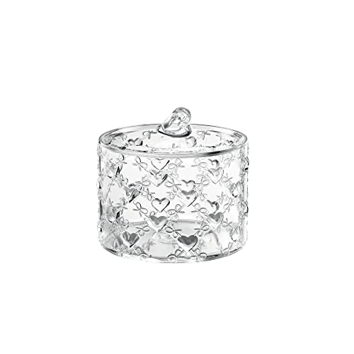 Guzzini Love Small Container with Lid, SMMA, 10.7 x .11 cm