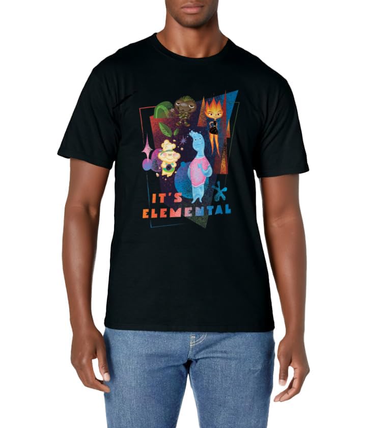 Disney and Pixar’s Elemental It’s Elemental Characters T-Shirt