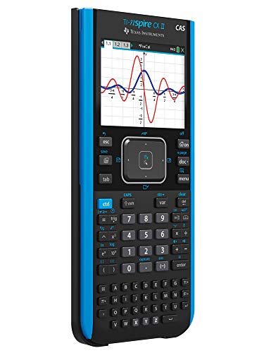 Texas Instruments TI-Nspire CX II Color Graphing Calculator with Student Software (PC/Mac) & TI-Nspire CX II CAS Color Graphing Calculator with Student Software (PC/Mac)