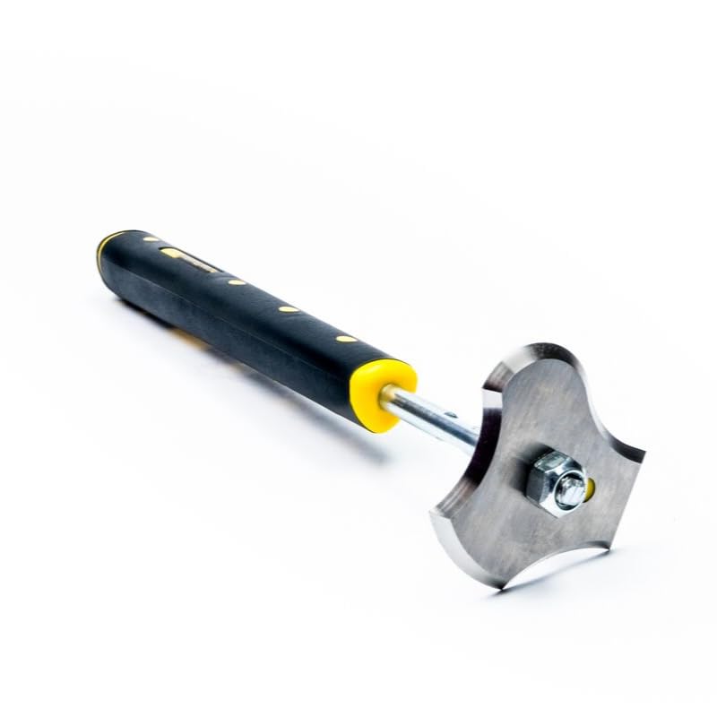 The Essential Scraper Trio, The Rolls-Royce of Paint Scrapers, Swedish Spring Steel Beveled Blades That Remove for Sharpening 