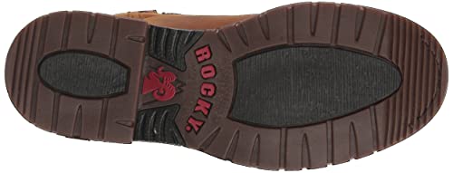 Rocky Men's Original Ride Western Boot, Trail Brown, 9 Wide