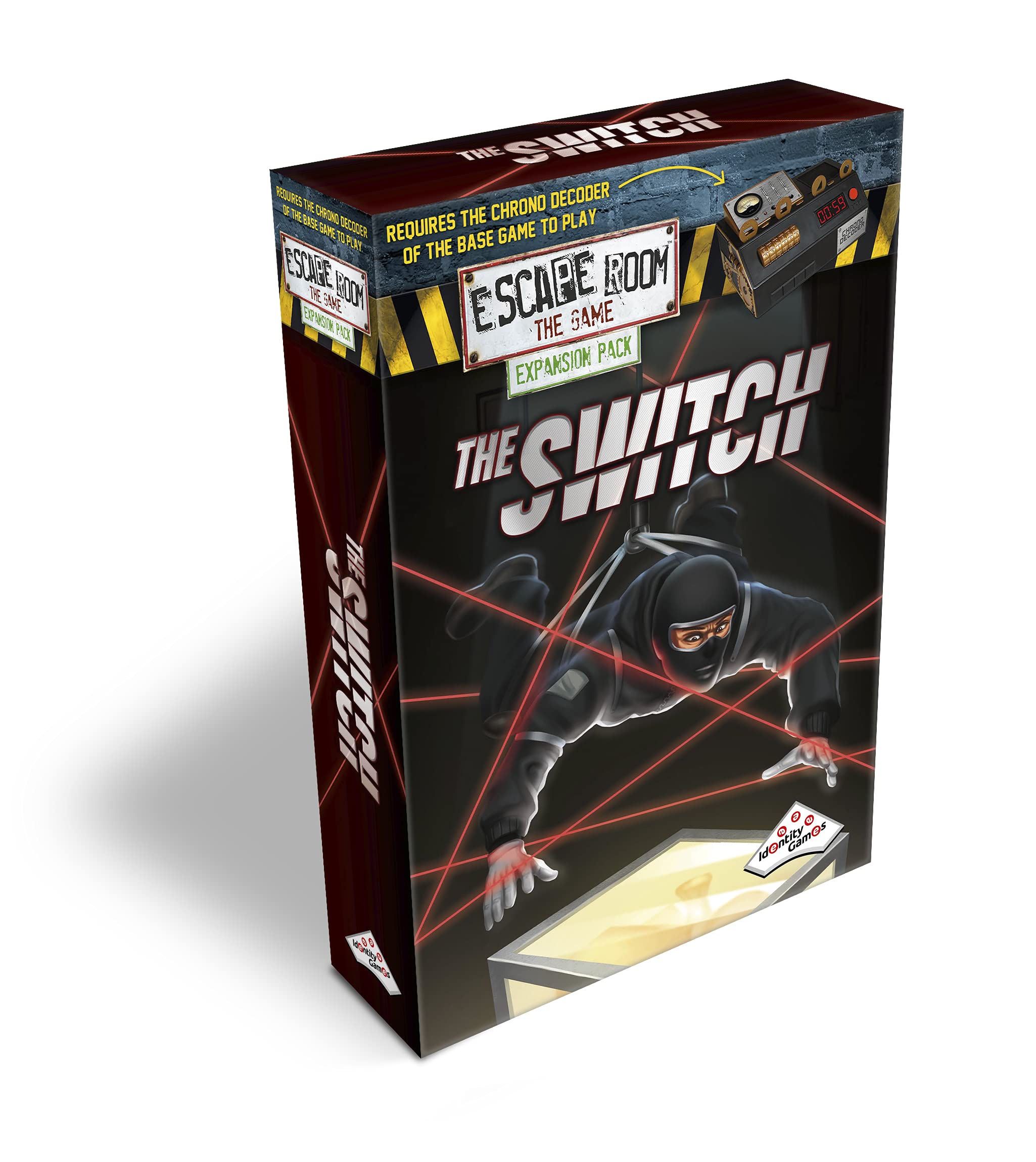 Escape Room The Game Bundle - Base Game Version 2 - with 4 Thrilling Escape Rooms + Expansion Pack The Switch (AKA The Break-in) - for Adults and Teens (English Version)