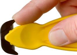 Klever Koncept Safety Cutters, Assorted Colors, Pack Of 50