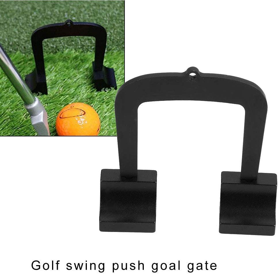 DEWIN Putting Gates, 3PCS Align Putting Gate Kit, Putter Aim Target Parts Accessories Set Aluminum Alloy 50mm/55mm/60mm