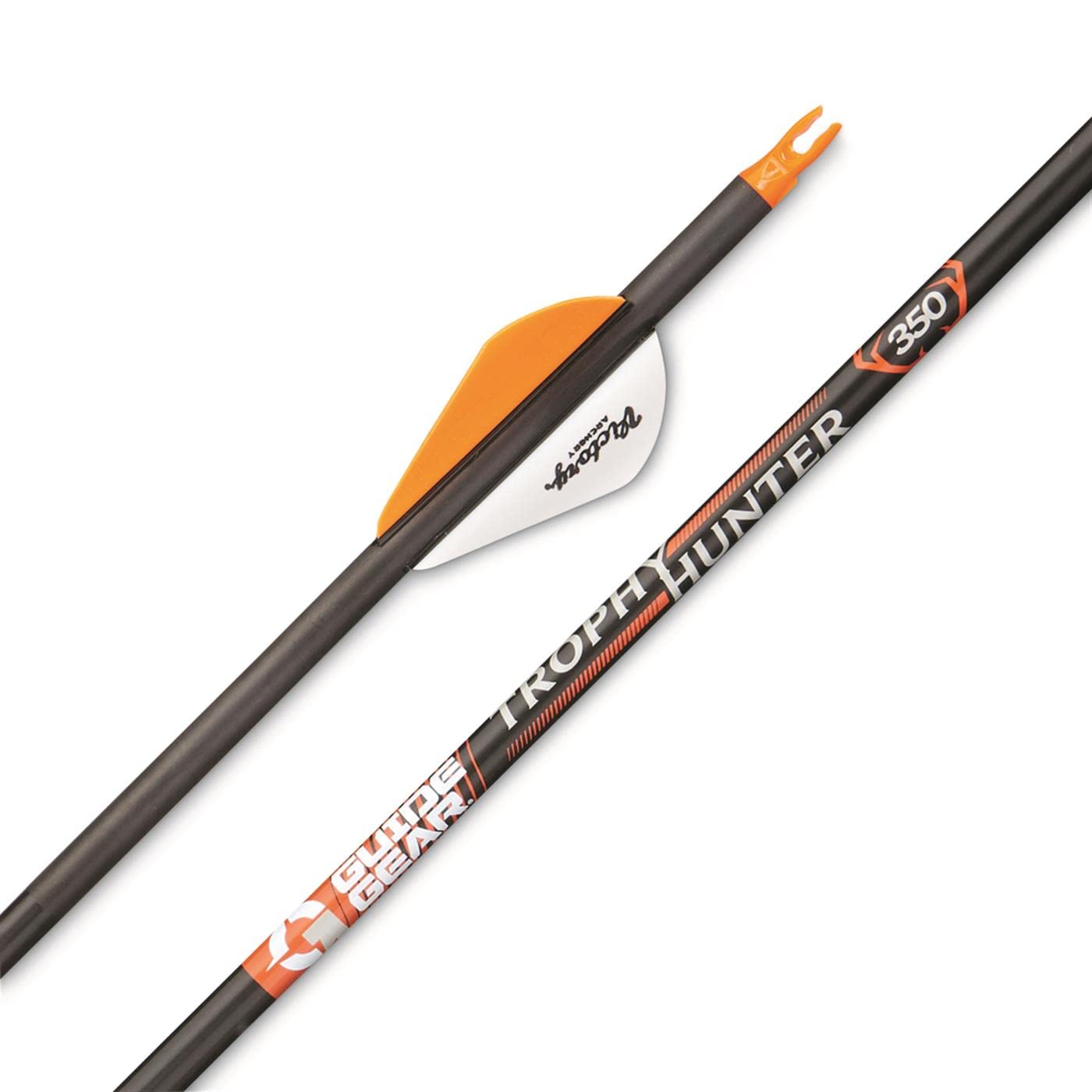 Guide Gear Trophy 31-Inch Carbon Archery Hunting Arrows, Practice Target Arrow for Compound and Recurve Bow by Victory Archery, 6 Pack 400