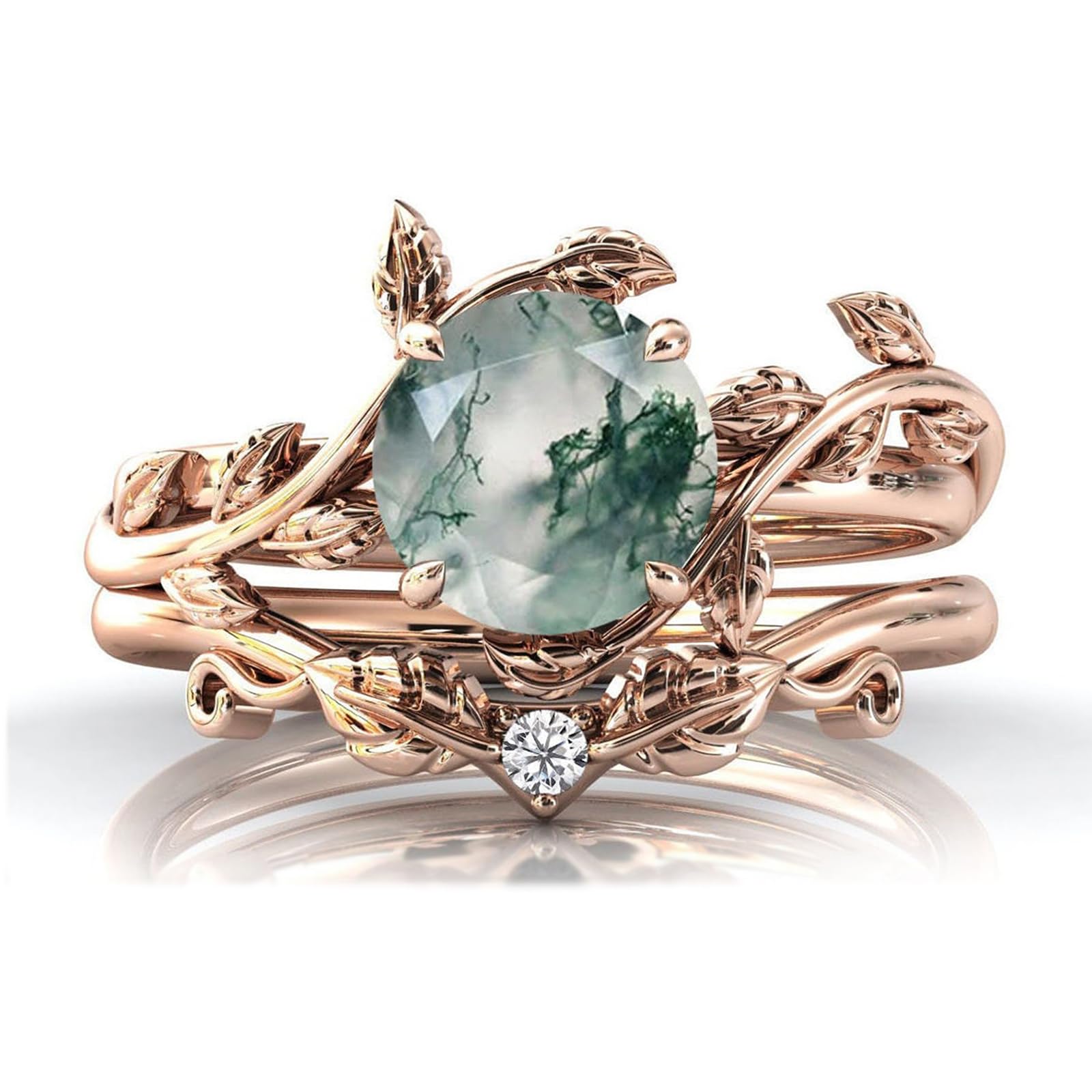Eternity Celtic Knot Ring 925 Sterling Silver Abalone Ring Wedding Band for Women Size 7