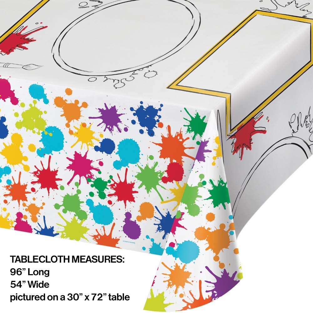 Creative Converting Art Birthday Party Supplies Kit, Serves 8