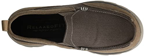 Skechers Men's Superior Milford Loafer, Light Brown, 12 M US