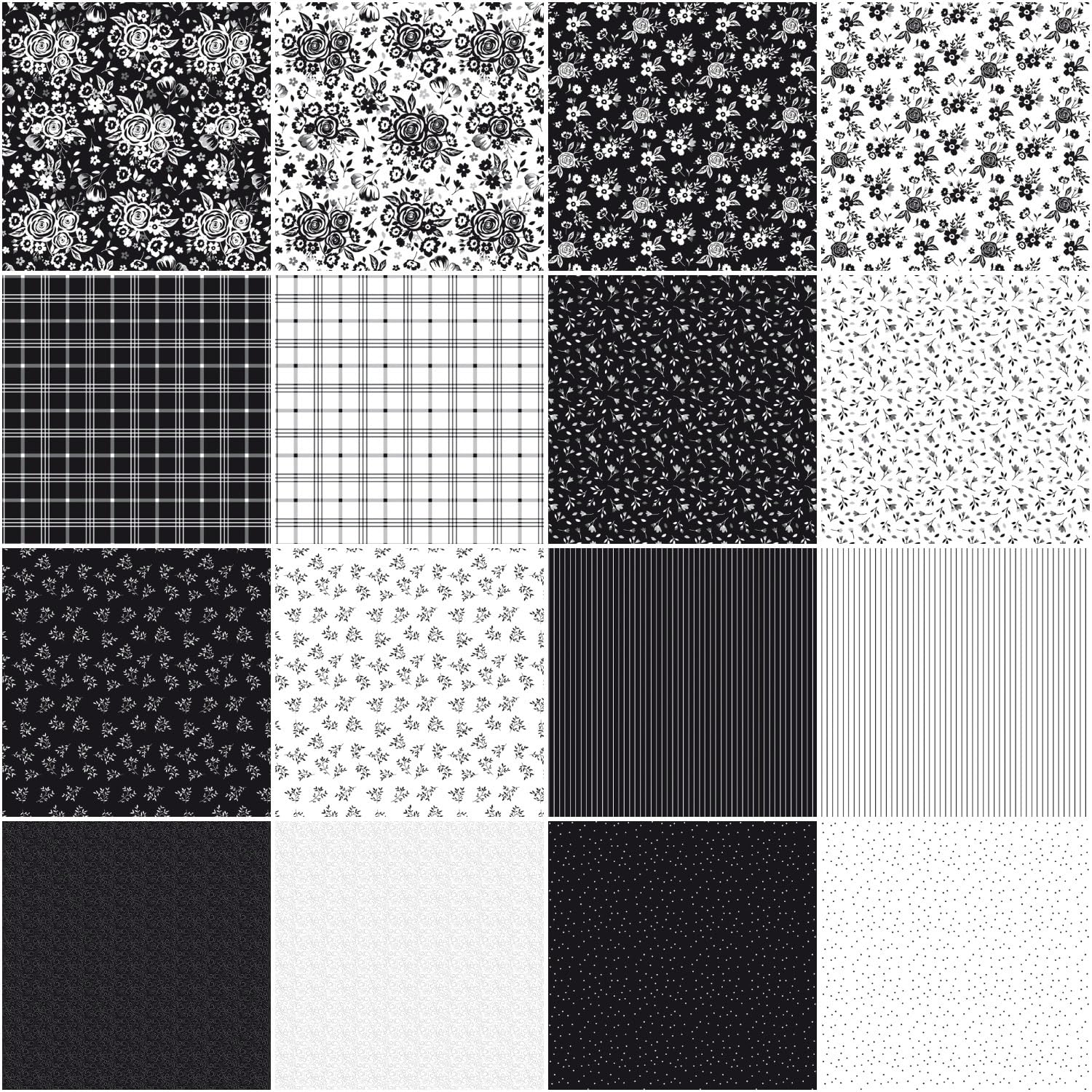 Dani Mogstad Black Tie Rolie Polie 40 2.5-inch Strips Jelly Roll Riley Blake Designs RP-13750-40