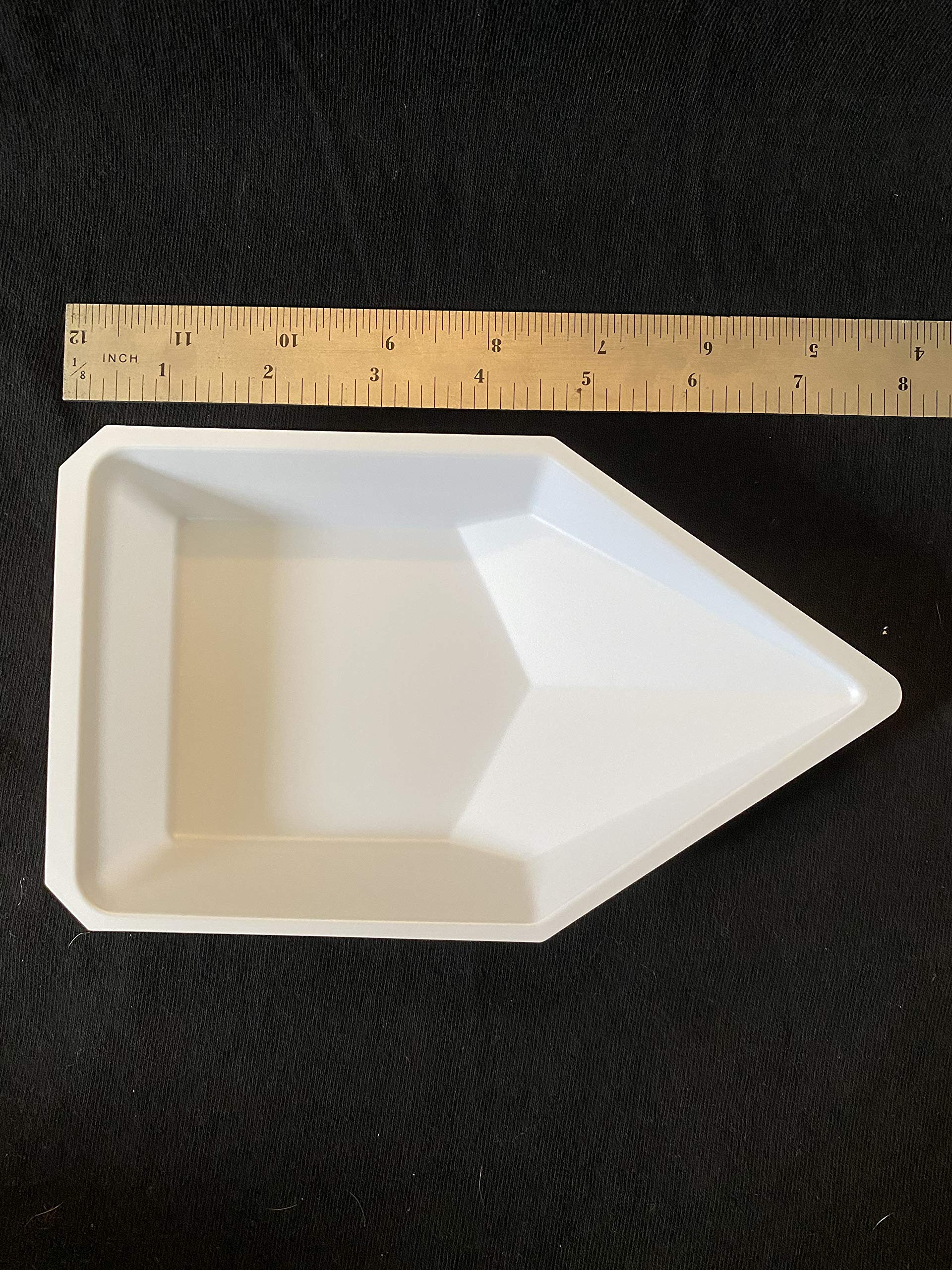 Pour Boats, W-P108-WH-50, 108mm, Large, White, Pack of 50