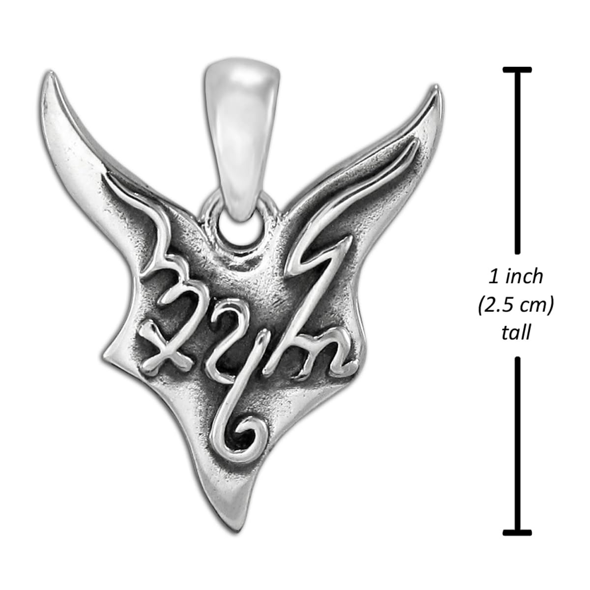 Dryad Design Greek God Pan Pendant - Sterling Silver Pagan Theban Satyr Jewelry