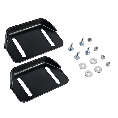 HAKATOP 784-5580 784-5580-0637 Snow Thrower Slide Shoe Skid Set with Bolt and Nut for MTD Cub CadetYardman Cub Cadet 2 Pack