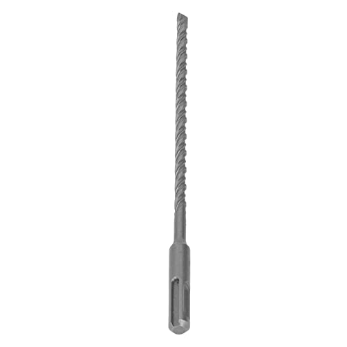 Easy Installation Rotary Hammer Drill Bit Set 5 Pieces Impact Drill Bits Quick Chip Removal 2 Flute Carbide Tip for Concrete Brick Stone (6mm)