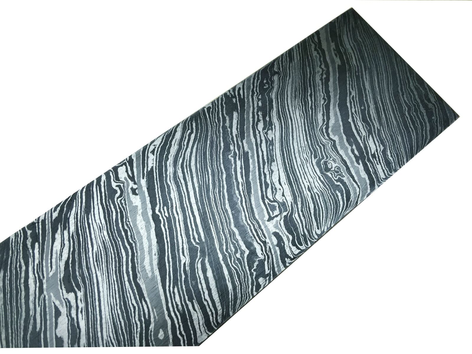 Damascus Firestorm Bar Billet Damascus Bar Pattern 25.5x5cm Damascus Bar Handmade Bush Crafts Damascus Knife Tools Making Bar 10" - 25.5cm Length