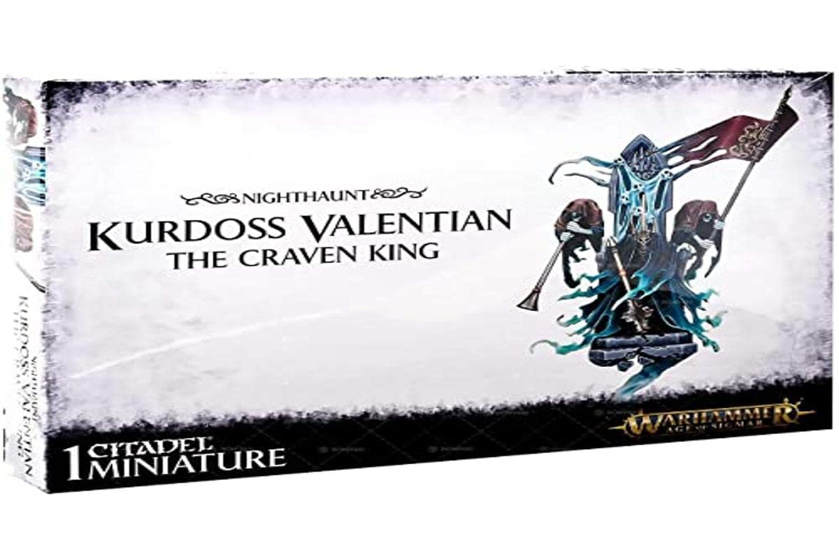 Warhammer AoS - Nighthaunt Kurdoss Valentian, The Craven King