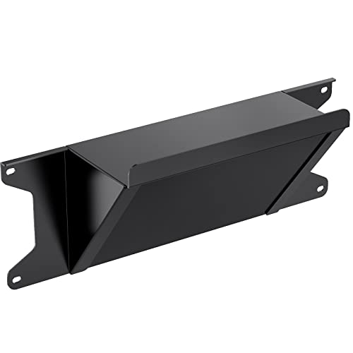 Ladder Rack, Ladder Accessory,Ladder Hangers for Garage Wall Mount Ladder Rack Heavy Duty Metal Black with Screws