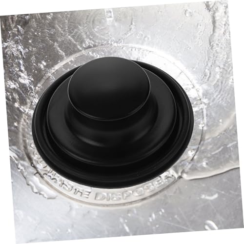 NESTINGHO Sink Seal Cover Wash Basin Sink Stopper Shower Clog Cover Bathtub Drain Plug Bath Tub Drain Cover Sink Plug Stopper Kitchen Bathroom Bath Plugs Kitchen Drain Plug Black