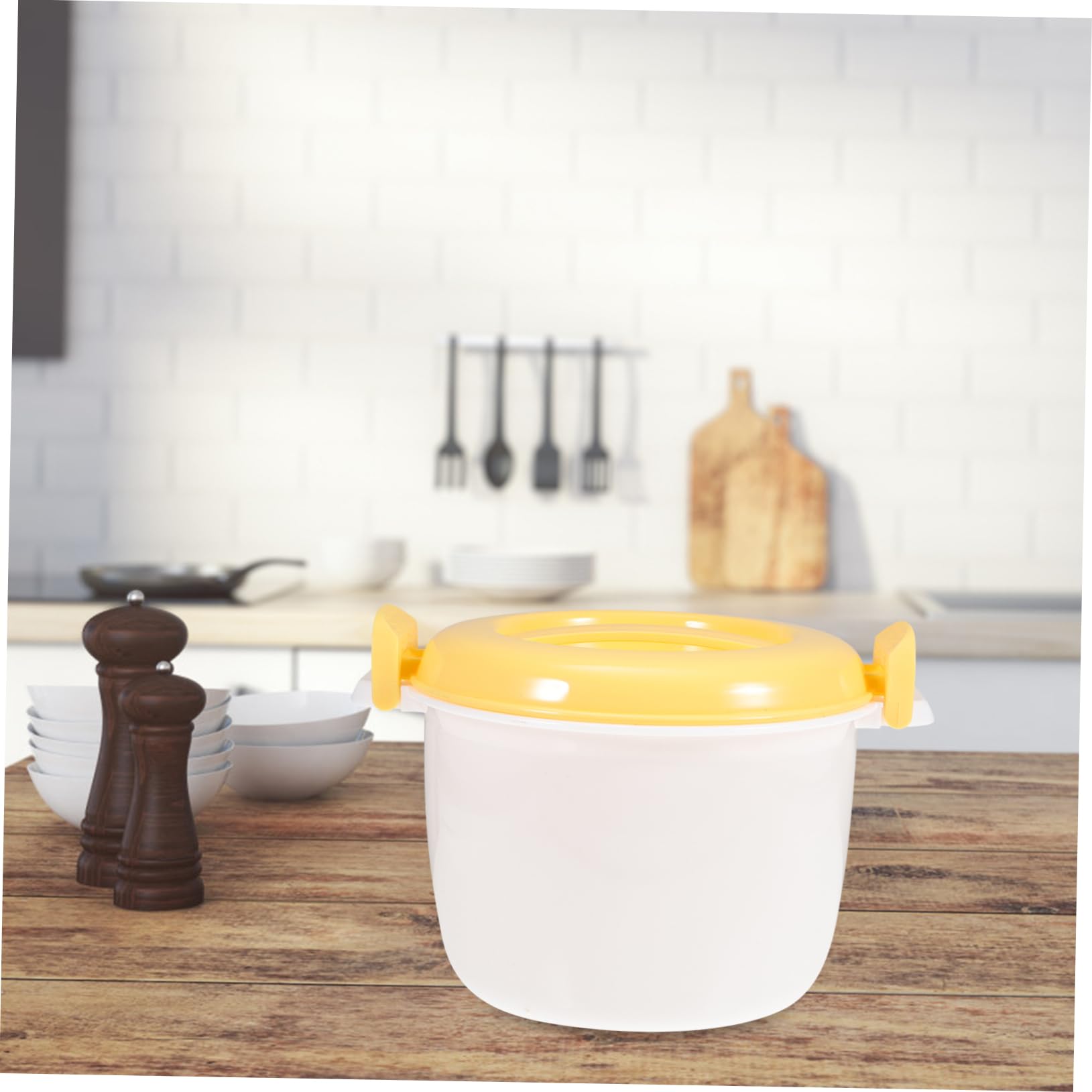 NAMOARLY Microwave Rice Cooker and Food Container Versatile Rice Cooker with Cup Capacity for Home Use Ideal for Cooking Rice Pasta and Vegetables