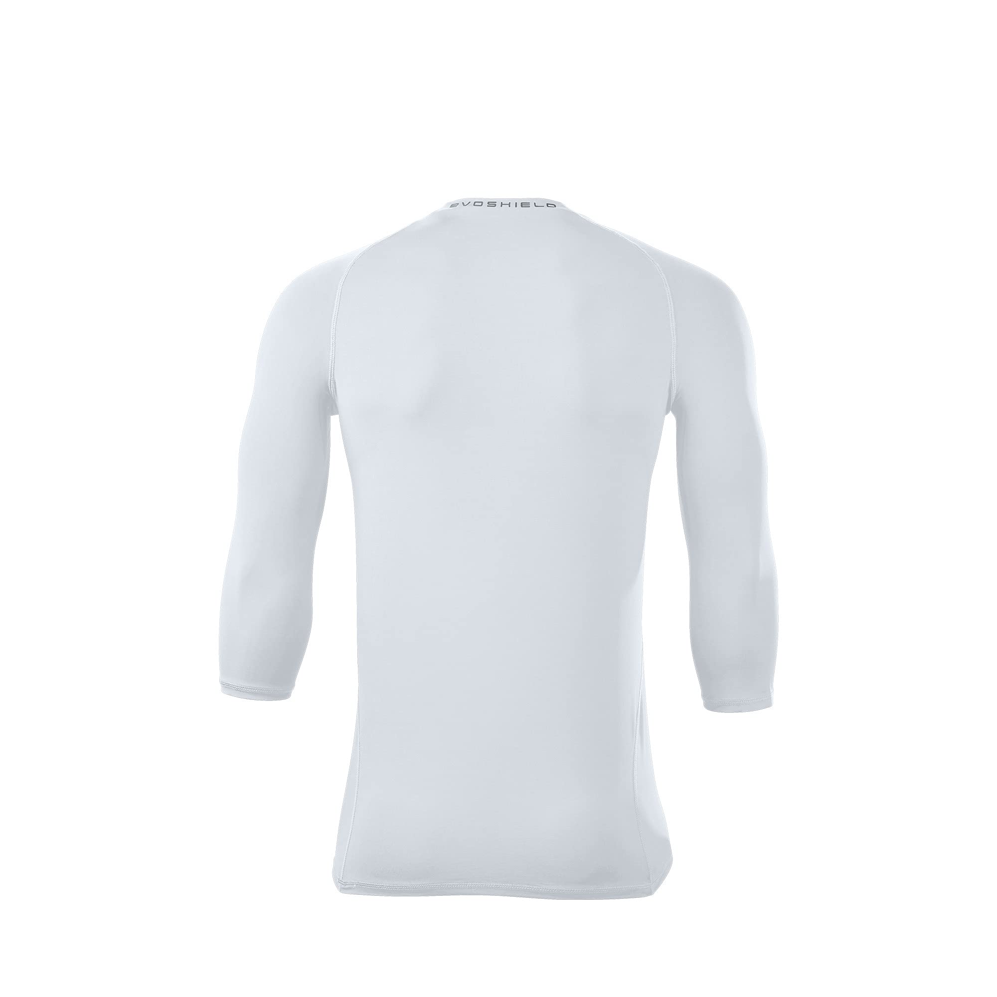 EvoShield Men's Standard Mid Sleeve, Team White, Large