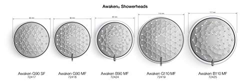 KOHLER K-72418-CP Awaken G90 Multifunction Showerhead, Polished Chrome