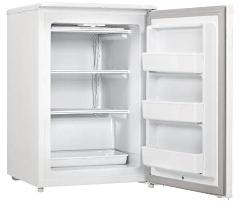 Danby 4.3 Cu. Ft. Upright Freezer, White, Energy Star Compliant, 23-3/8"W x 35-5/8"