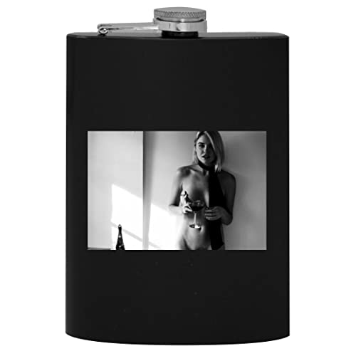 FC Carino B35Y22D63W0403488M07T32C02S27-8oz Black Hip Alcohol Drinking Flask PDI #PIDP403488