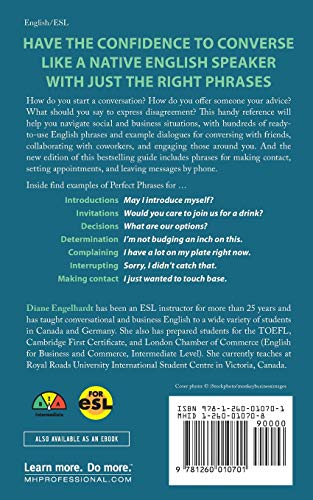 Perfect Phrases for ESL: Conversation Skills, Second Edition