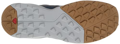 Salomon Patrol Hiking Shoes for Men Climbing, Magnet/Pearl Blue/Tobacco Brown, 9
