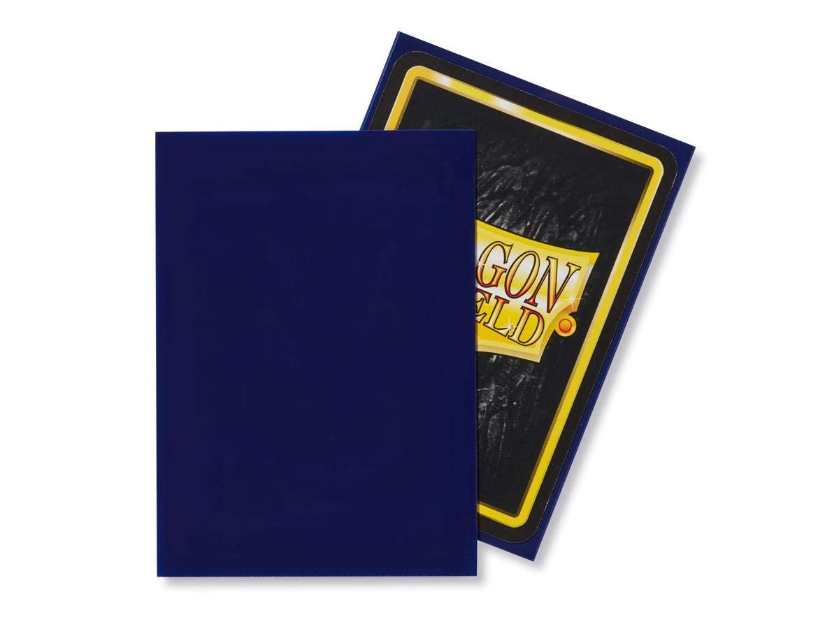 Dragon Shield ART10042 Classic Standard Size Sleeves 100pk-Night Blue, Multicoloured
