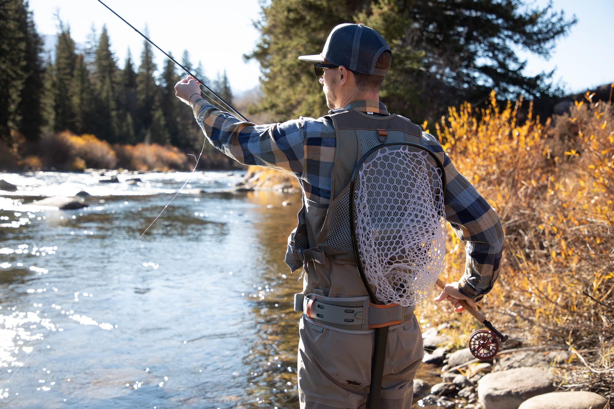 fishpond Flint Hills Men's Fly Fishing Vest - Gravel