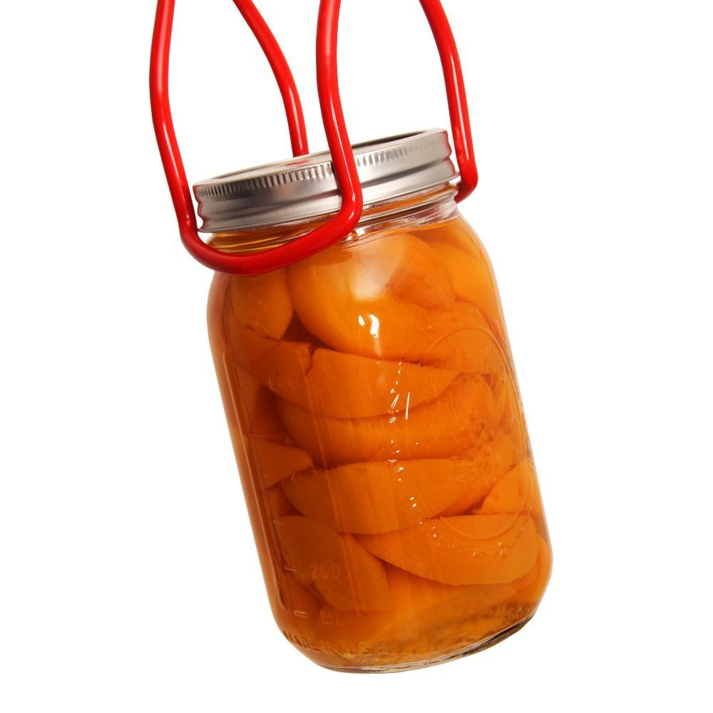 Premier Chef Canning Jar Lifter-Canning tongs- Safely remove any size canning jar from boiling water-Quality stainless steel