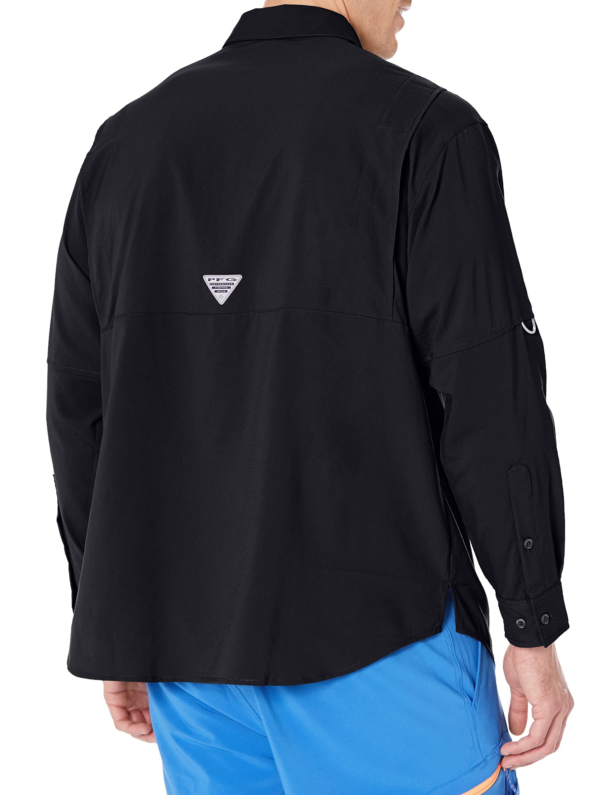Columbia Men's PFG Tamiami II UPF 40 Long Sleeve Fishing Shirt, Red Jasper, 2X