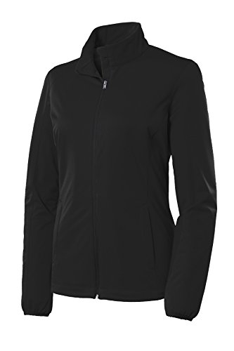 Port Authority Ladies Active Soft Shell Jacket. L717 Deep Black