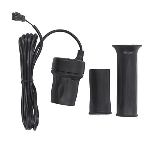 Dilwe 20X Electric Bike Throttle, 180 cm, Stable Sensitive Electric Accelerator Handle for Mountain Bike, Road Bike Conversion 24V?72V Plugturner