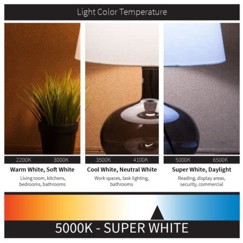 Diodesy LED Retrofit Light Engine, 3-Inch, 5000K Super White, 10 Watt, Dimmable, Flush Ceiling Fixture LED Upgrade Panel, Energy Star Compliant, Commercial Grade, 90 CRI