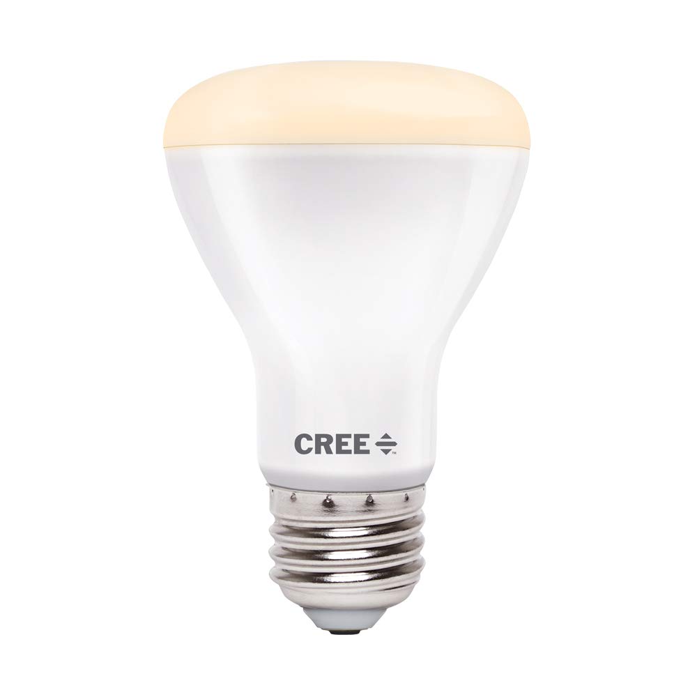 Cree Lighting R20 Indoor Flood 100W Equivalent LED Bulb, 1400 lumens, Dimmable, Soft White 2700K, 25,000 Hour Rated Life, 90+ CRI | 1-Pack