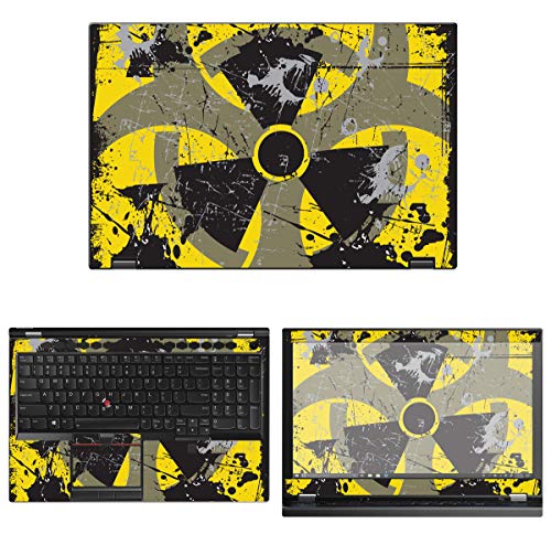 Decalrus - Protective Decal Hazmat Skin Sticker for Lenovo ThinkPad P53 (15.6" Screen) case Cover wrap LEthnkpd15_P53-40