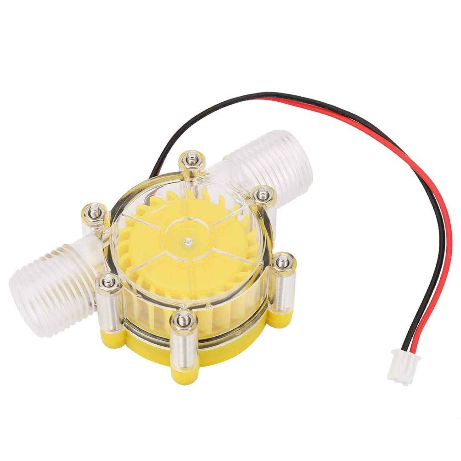 F50 Micro-hydrogenerator,Micro Water Turbine Generator,Portable Water Charger Water Flow Pump Turbine Hydroelectric Power Energy Generator(5V)(5V)