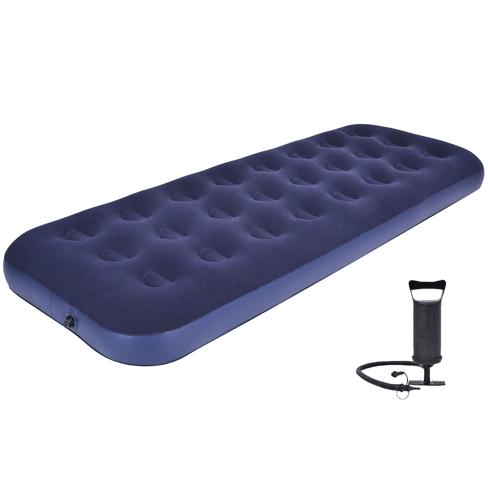 DIMAR GARDEN Single Size Air Mattress Inflatable Camping Bed Sleeping Pad,Include Pump