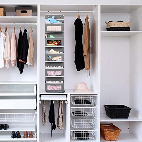 LLdress 5-Shelf Over The Door Organizer,Hanging Storage Organizer,Baby Organizer for Nursery, Pantry, Closet